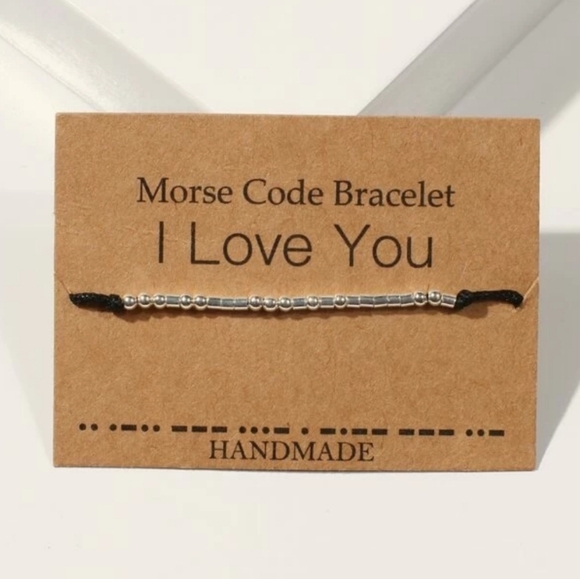 Jewelry | Morse Code I Love You Bracelet | Poshmark